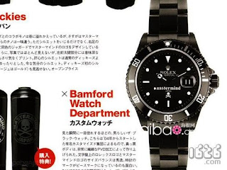 Mr.Hype: 09最矚目錶款自動機械Mastermind Japan X ROLEX Submariner 黑鋼超限量勞力士(Replica)